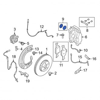 BMW i4 OEM Brake Parts | Pads, Bleeders, Rotors — CARiD.com