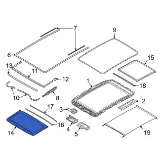 BMW X5 Sunroofs & Components — CARiD.com