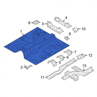BMW X5 OEM Rocker Panels & Floors | Side Skirts, Pans — CARiD.com