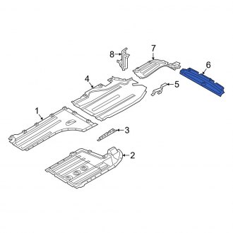 BMW X6 Underbody Covers | Splash Shields — CARiD.com
