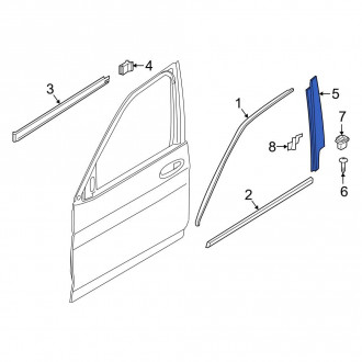 BMW X7 Door Moldings | Side, Edge, Belt – CARiD.com