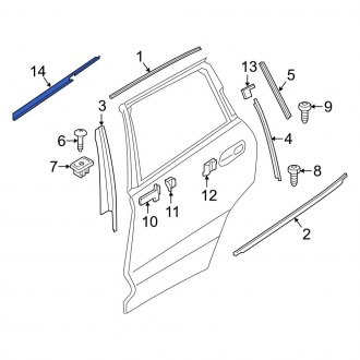 BMW X5 Replacement Window Seals — CARID.com