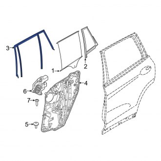 BMW X5 Replacement Window Seals — CARID.com