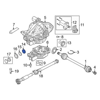 BMW 6-Series OEM Driveline & Axle Parts | Hubs, CV-Joints — CARiD.com