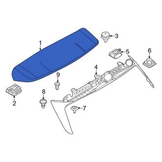 BMW X5 Factory Style Rear Spoilers – CARiD.com