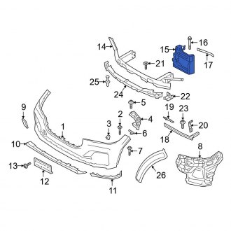 BMW X6 Bumper Reinforcements & Energy Absorbers – CARiD.com