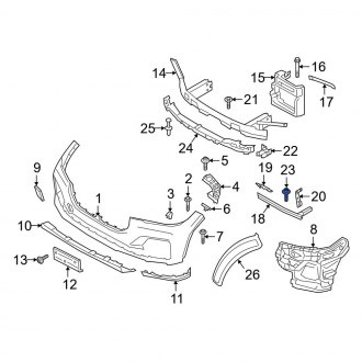 BMW X7 OEM Bumpers | Genuine Front & Rear Bumpers — CARiD.com