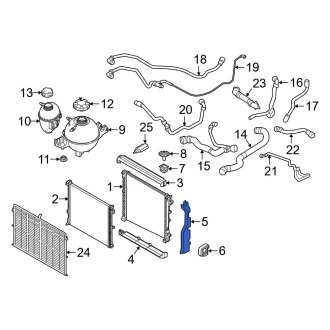 BMW X5 Header Panel Brackets & Hardware — CARiD.com