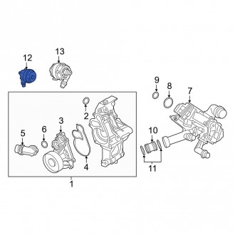 BMW X7 Replacement Water Pumps & Components – CARiD.com