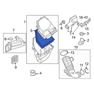 BMW X7 OEM Air Intake Parts | Filters, Manifolds — CARiD.com