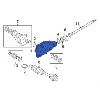 BMW X7 OEM Driveline & Axle Parts | Hubs, CV-Joints — CARiD.com