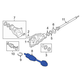 BMW X7 OEM Driveline & Axle Parts | Hubs, CV-Joints — CARiD.com