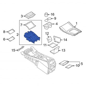 BMW X7 OEM Interior Components — CARiD.com