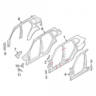 2022 BMW X7 OEM Chassis Frames & Body Parts — CARiD.com