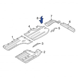BMW X7 Underbody Covers | Splash Shields — CARiD.com