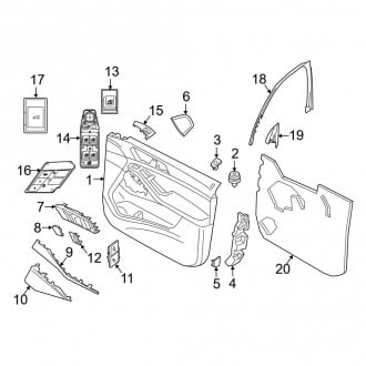 2022 BMW X7 Interior Door Panels & Armrests – CARiD.com