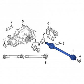 BMW X7 OEM Driveline & Axle Parts | Hubs, CV-Joints — CARiD.com