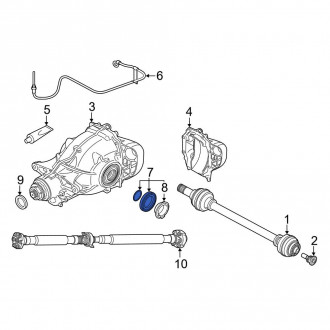 BMW OEM Driveline & Axle Parts | Hubs, CV-Joints — CARiD.com