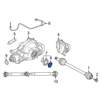 BMW 5-Series OEM Driveline & Axle Parts | Hubs, CV-Joints — CARiD.com