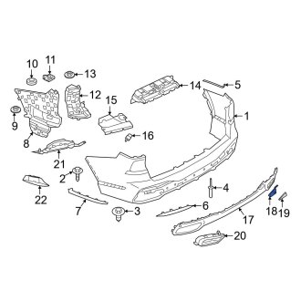 BMW X7 Bumper Inserts & Covers | Front, Rear — CARiD.com