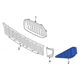 BMW X2 Replacement Grille Assemblies — CARiD.com