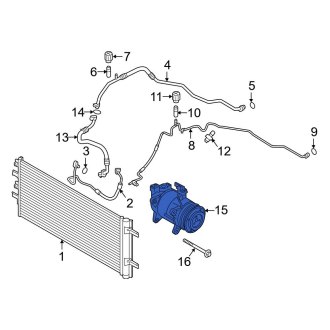 BMW X1 OEM A/C & Heating Parts | Systems, Compressors — CARiD.com