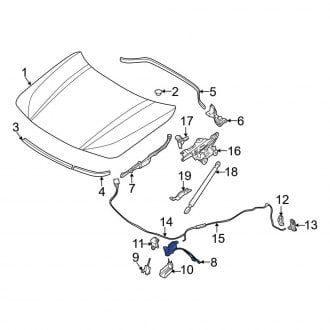 BMW X2 Hood Locks & Hood Latches — CARiD.com