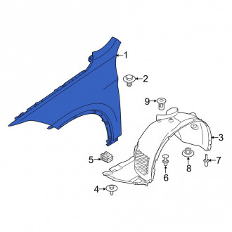 BMW X2 Replacement Fenders & Components – CARiD.com
