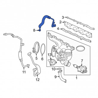 BMW X2 Turbo & Supercharger Lines, Hoses, Fittings — CARiD.com