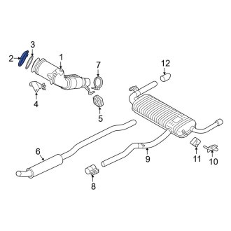 BMW 5-Series OEM Exhaust Parts | Systems, Tips, Pipes — CARiD.com