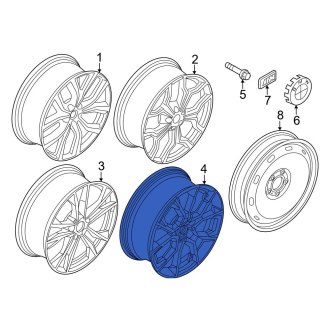 BMW X2 Replacement Factory Wheels & Rims - CARiD.com