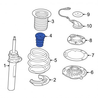 BMW X2 OEM Suspension Parts | Shocks, Struts — CARiD.com