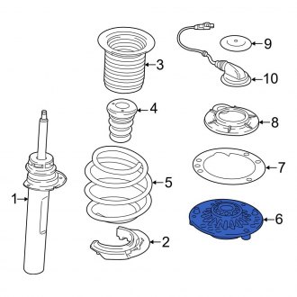BMW X2 OEM Suspension Parts | Shocks, Struts — CARiD.com