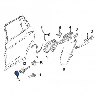 BMW X1 Door Seals & Weatherstripping – CARiD.com
