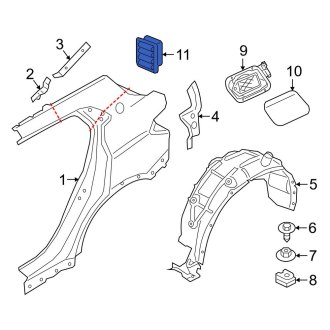 BMW X2 Replacement Fenders & Components – CARiD.com