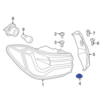 BMW X1 OEM Tail Lights | LED, Fiber Optic — CARiD.com