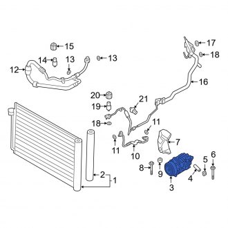 BMW 8-Series OEM A/C & Heating Parts | Systems, Compressors — CARiD.com