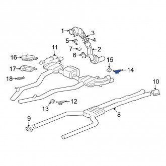 BMW 8-Series OEM Exhaust Parts | Systems, Tips, Pipes — CARiD.com