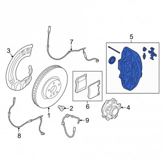 BMW i4 OEM Brake, Steering, Suspension Parts — CARiD.com