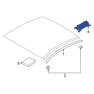 BMW 8-Series Roof Hardware | Clips, Screws — CARiD.com