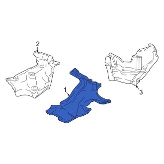 BMW 8-Series Underbody Covers | Splash Shields — CARiD.com