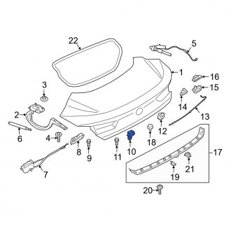 BMW 8-Series Trunk/Tailgate Handles & Locks — CARID.com