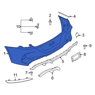 BMW 8-Series Replacement Bumpers | Front, Rear, Brackets – CARiD.com
