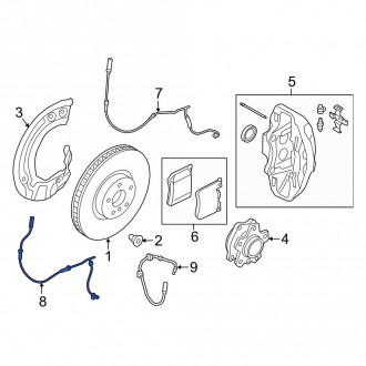 BMW 8-Series OEM Brake Parts | Pads, Bleeders, Rotors — CARiD.com