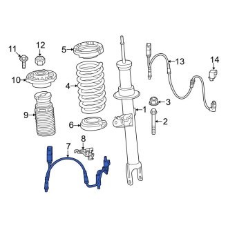 BMW 7-Series Suspension Self-Leveling Sensors — CARiD.com