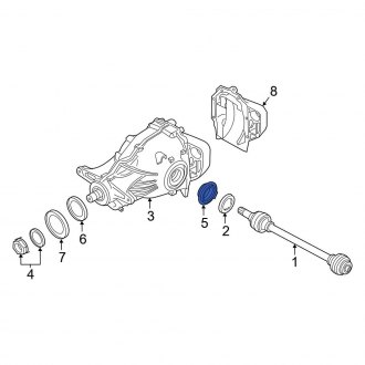 BMW X4 OEM Driveline & Axle Parts | Hubs, CV-Joints — CARiD.com