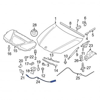 BMW OE™ Auto Body Hoods - CARiD.com