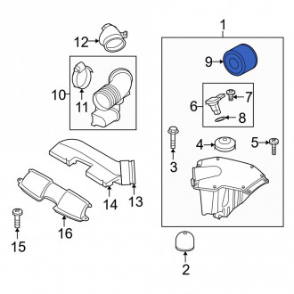 BMW 1-Series OEM Air Intake Parts | Filters, Manifolds — CARiD.com