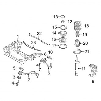 2010 BMW 1-Series OEM Suspension Parts - Shocks, Struts | CARiD