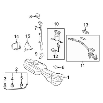 2010 BMW 1-Series OEM Fuel System Parts - Pumps, Lines | CARiD